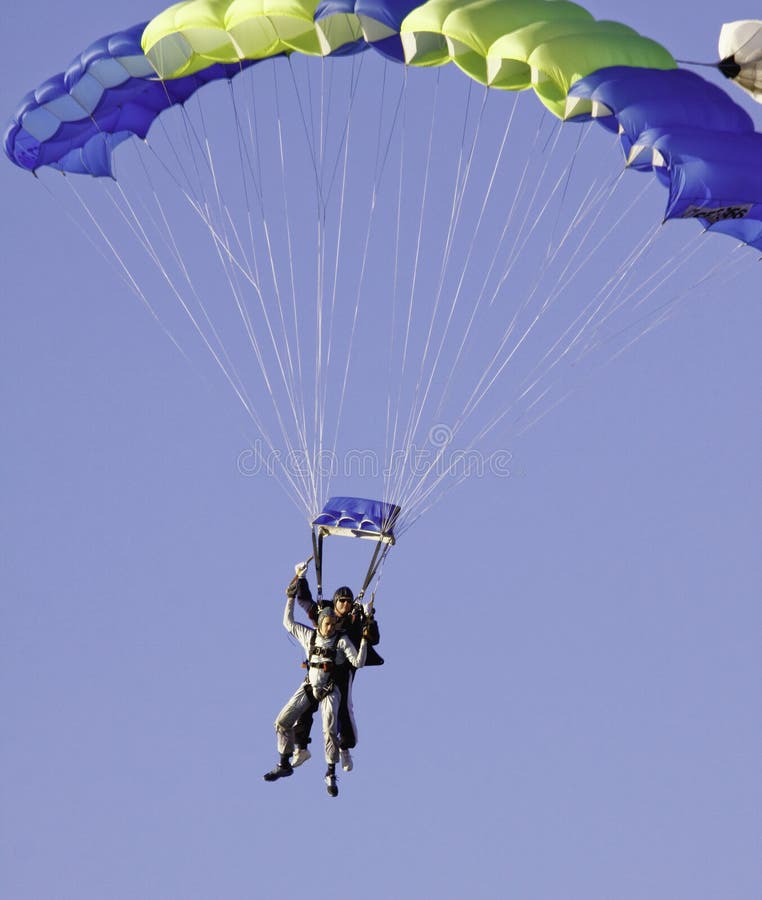 Free Fall Sky Dive stock image. Image of military, skydive - 6994961