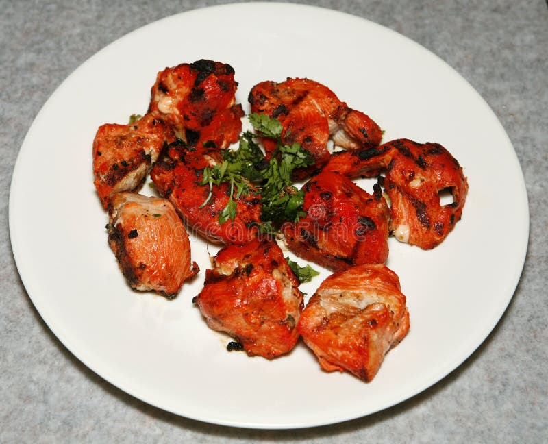 Tandoori Chicken Boti or Kebab Stock Image - Image of shish, meat: 11500963