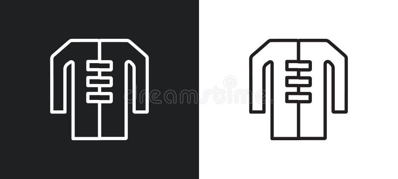 Tang Outline Icon in White and Black Colors. Tang Flat Vector Icon from ...