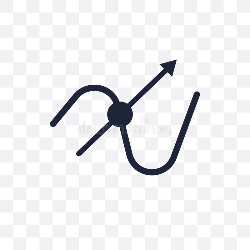 Tangent Icon. Trendy Modern Flat Linear Vector Tangent Icon on W Stock ...