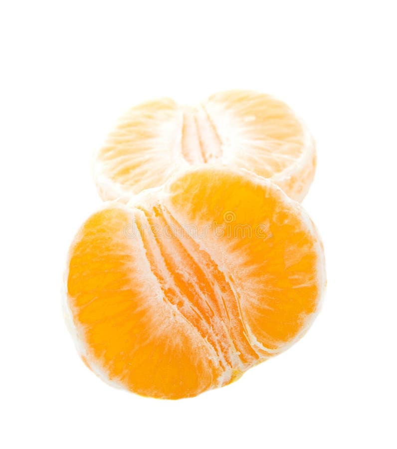 Half peeled tangerine stock photo. Image of vitamin, close - 28188078