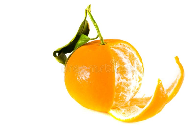 Orange peel spiral stock photo. Image of decoration, spiral - 55255370