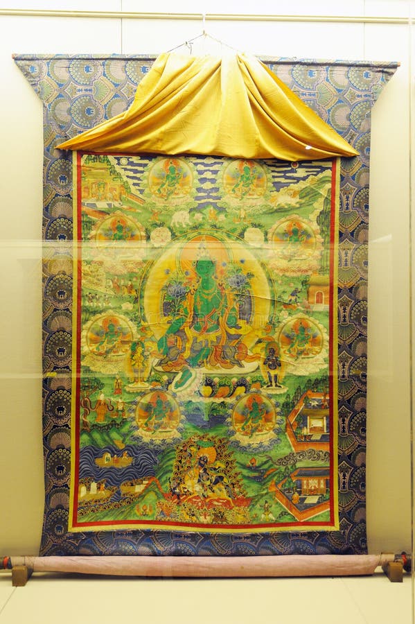 Tangka Show,buddha Shakyamuni Editorial Image - Image of asian, artist ...