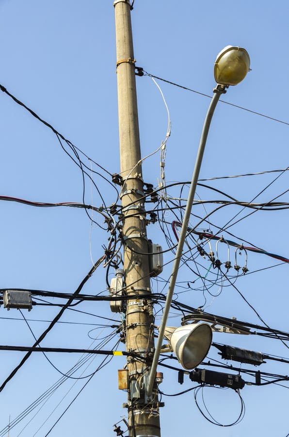 708 Electrical Transformer Light Pole Wires Stock Photos - Free ...