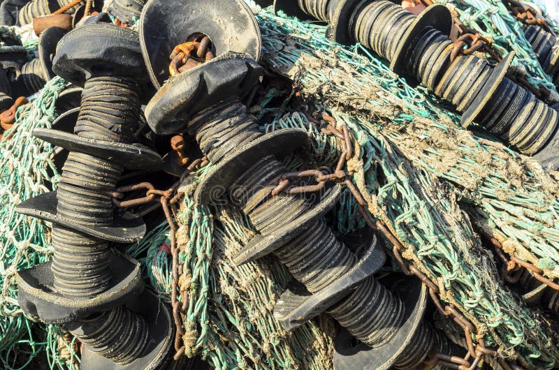 Tangle of fishing net stock photo. Image of backgrounds - 115616226
