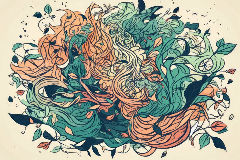 Tangle and Untangle, Psychotherapy and Psychology Concept. Problems ...