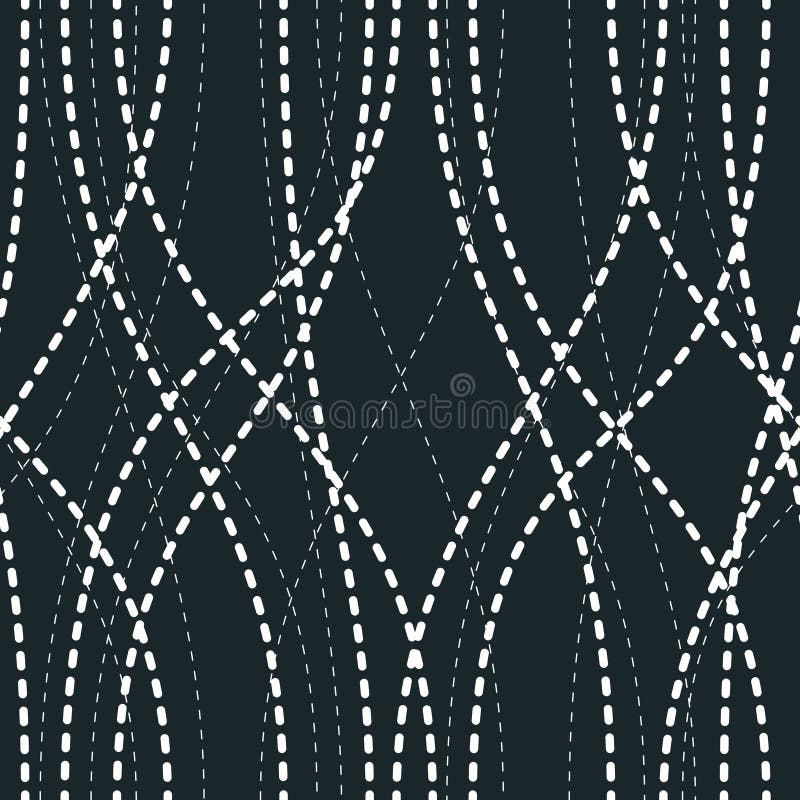 Tangled Curvy Lines Seamless Pattern, Vector Repeat Endless Back Stock ... Tangled Curvy Lines Seamless Pattern, Vector Repeat Endless Back Stock ...