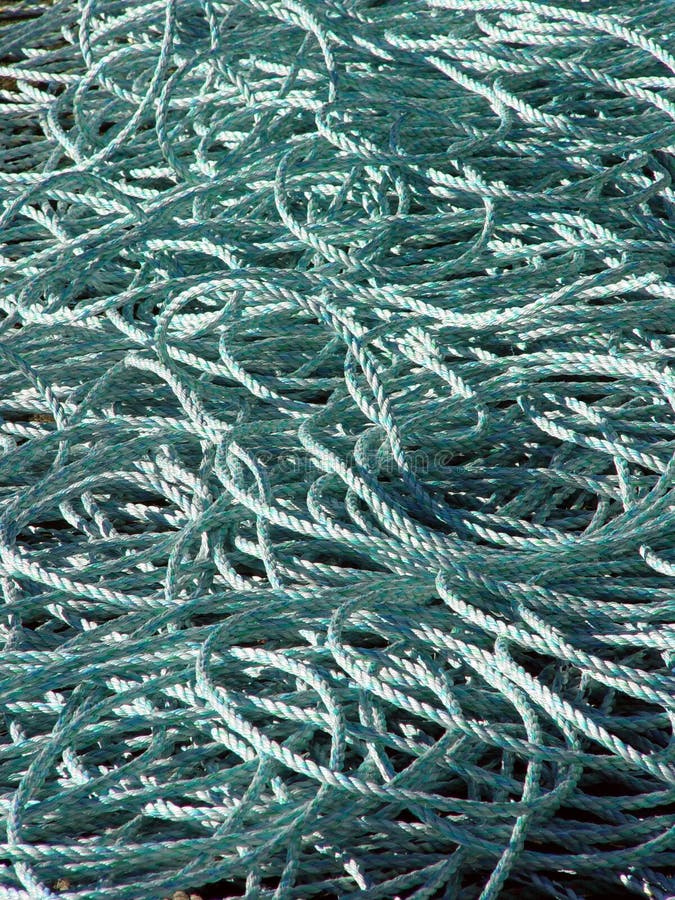 Tangled Fishing Ropes Picture. Image: 2907487