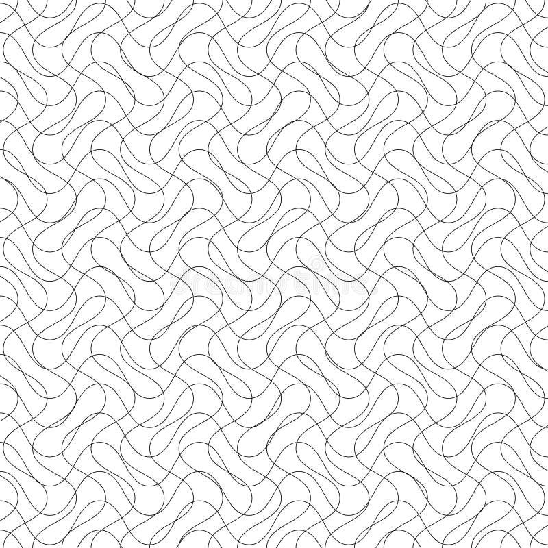 Tangled Interlace, Intertwine and Interlocked Lines Vector Geometric ...