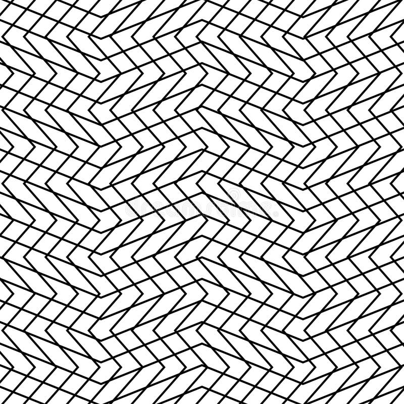 Tangled Interlace, Intertwine and Interlocked Lines Vector Geometric Background Pattern, Texture ...