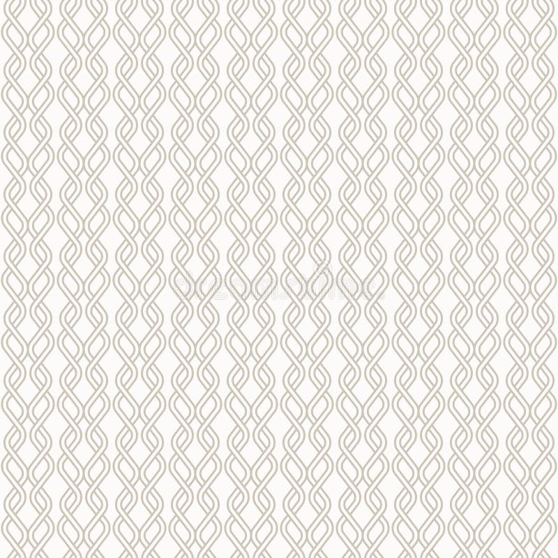 Tangled Knitted Pattern stock vector. Illustration of entwined - 48934186