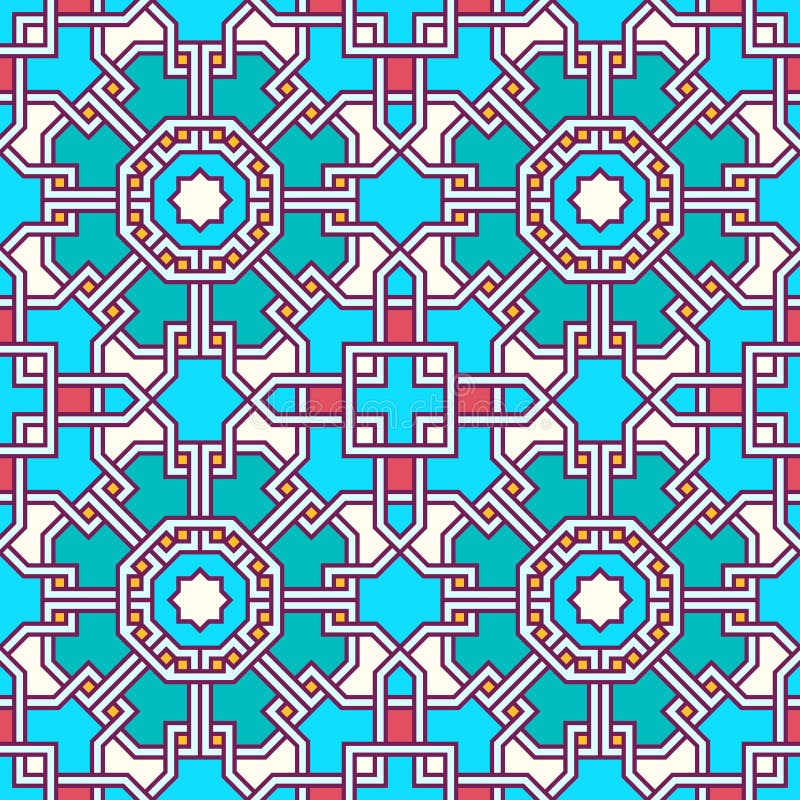 Tangled Modern Pattern, Based on Traditional Oriental Patterns. Stock ...