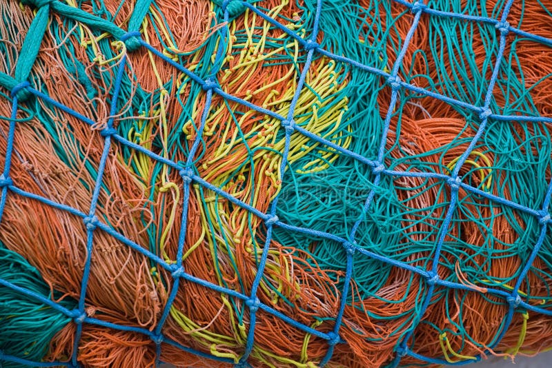 Tangled net stock photo. Image of multi, closeup, yellow - 7103036