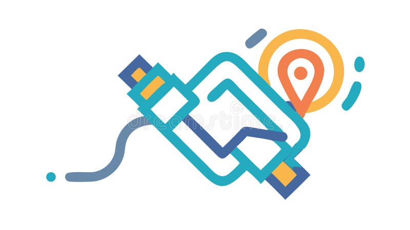 Tangled Network Cable with Security Shield Icon, Vector Design ...