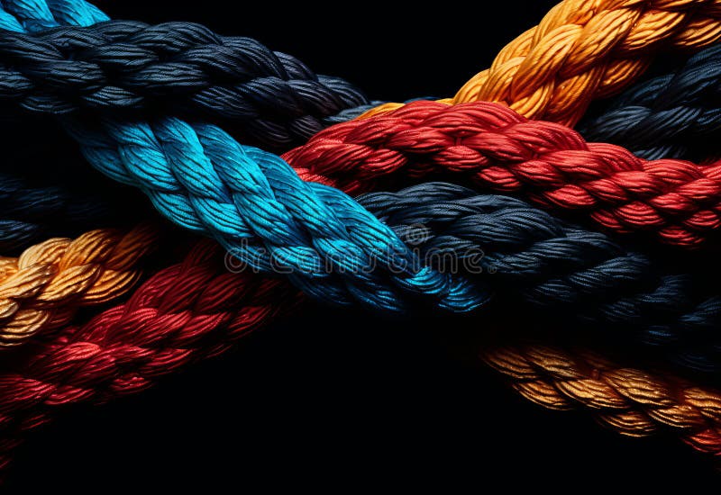 Coloured Rope Stock Illustrations – 207 Coloured Rope Stock ...