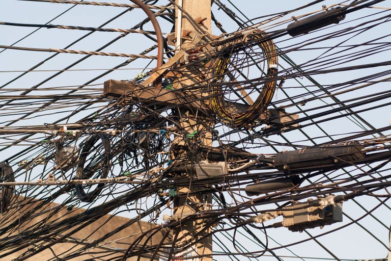 903 Messy Power Lines Stock Photos - Free & Royalty-Free Stock Photos ...