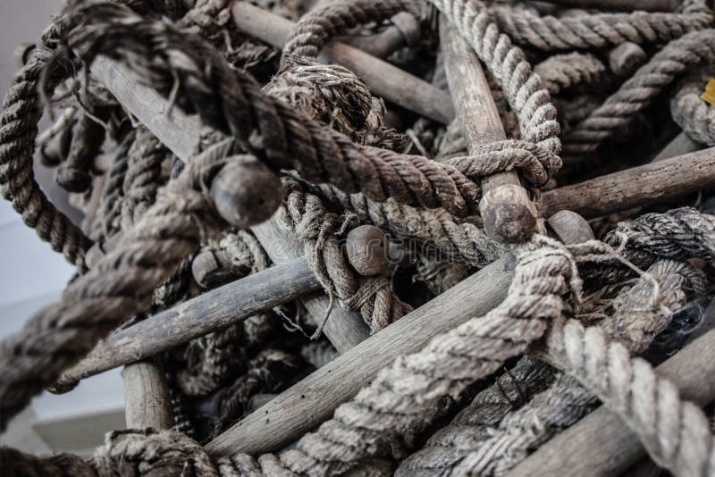 Worn Out Rope stock image. Image of unique, white, grab - 3897733