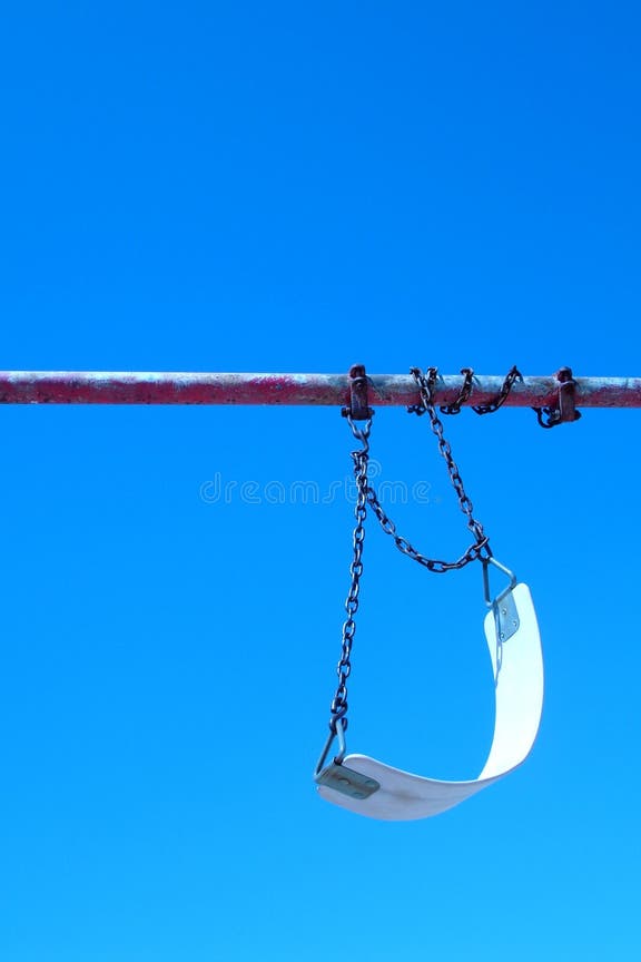 Tangled Swing stock image. Image of summer, swing, playground - 1107925