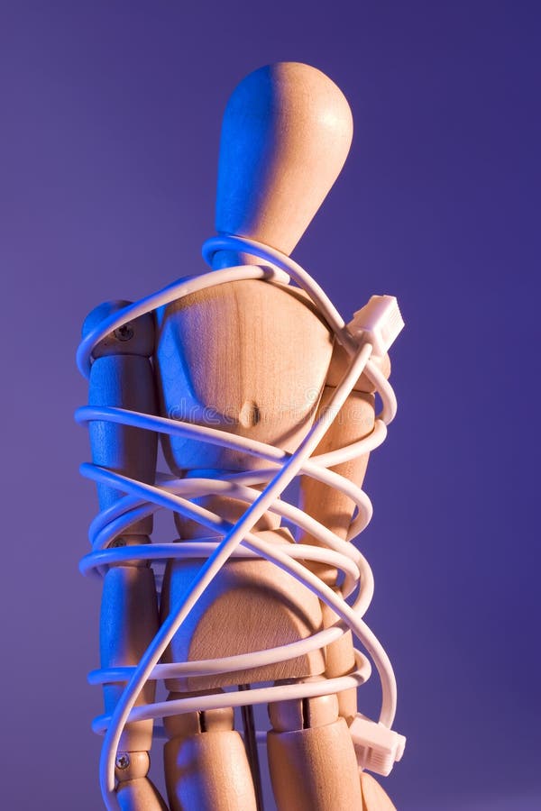 Tangled in Technology stock photo. Image of scrambled - 2033004