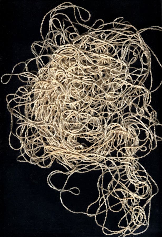 Tangled thread stock photo. Image of perplexed, foul, filament - 243290