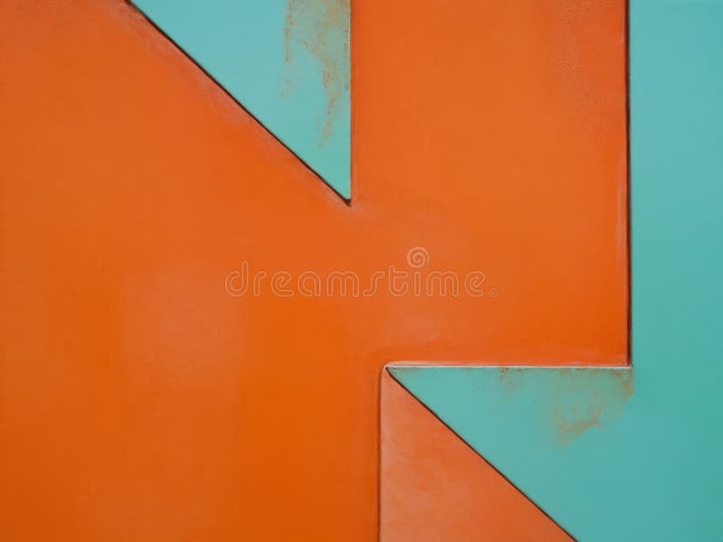 Tangled Triangles: a Playful Abstract Stock Illustration - Illustration ...
