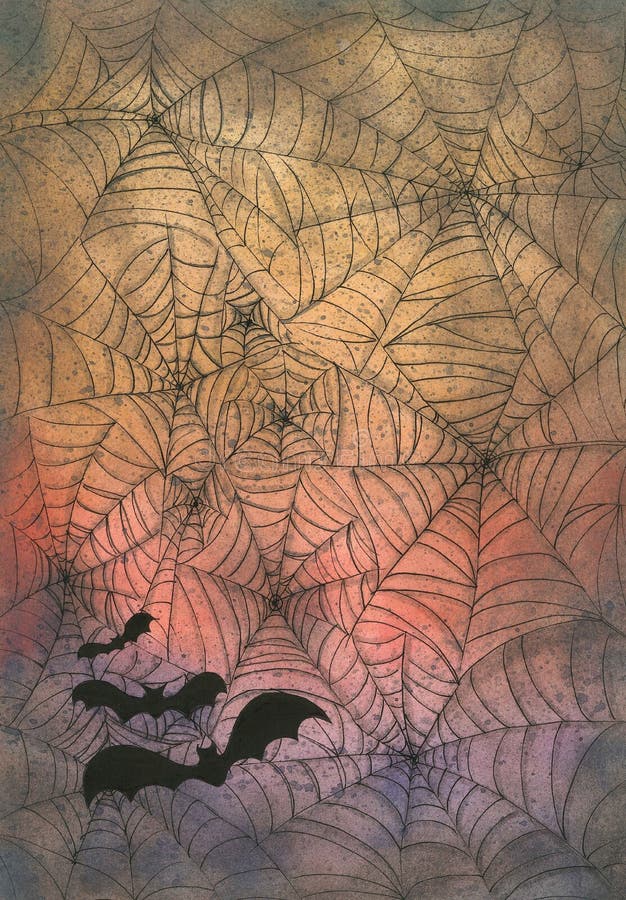 Tangled web stock illustration. Illustration of pumpkin - 58719170