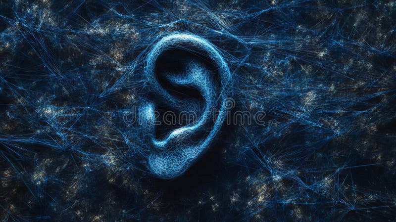 A Tangled Web of Wires Encircles an Ear, Representing Obstacles in ...