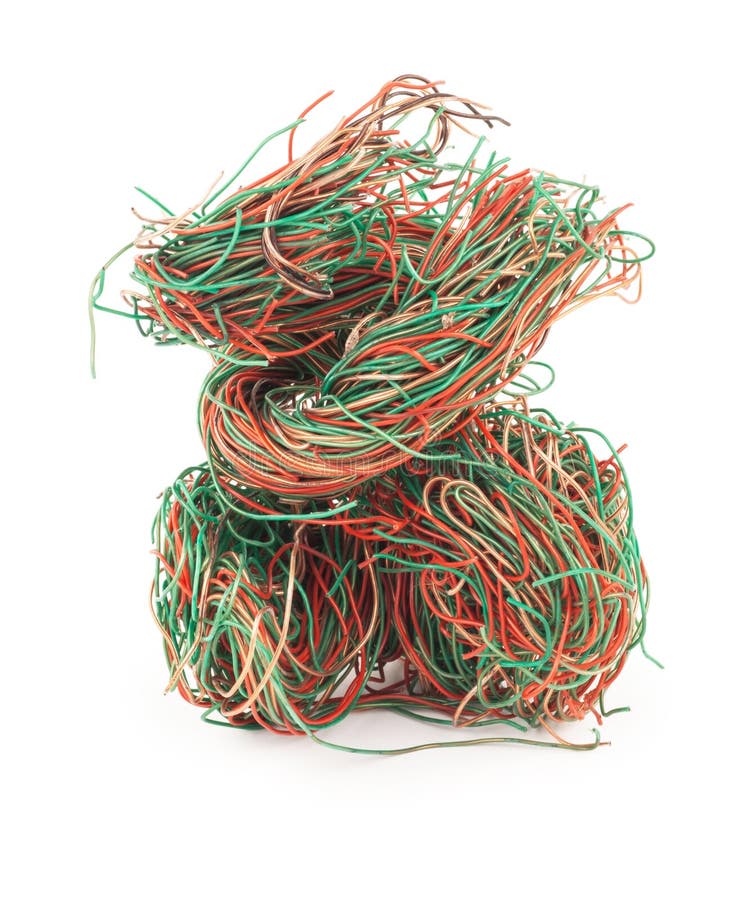 Tangled wire stock image. Image of line, haywire, tangled - 87556195