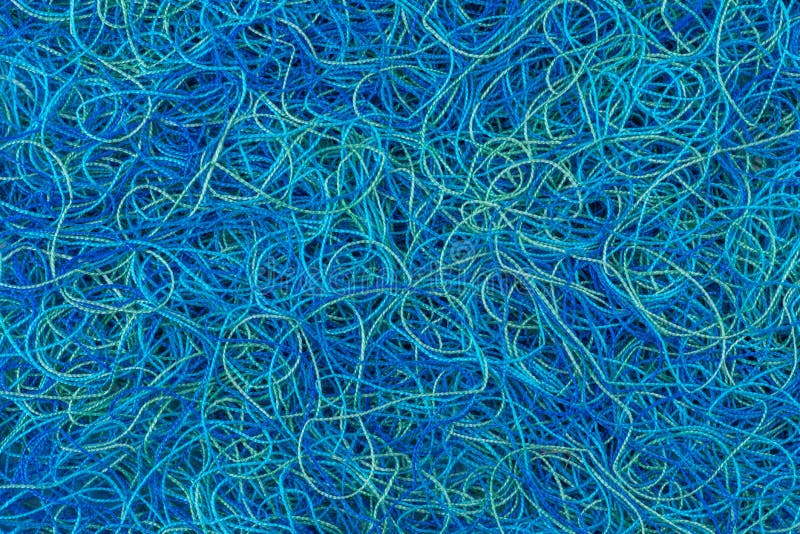 Tangled Wool Yarn Threads As Background Stock Photo - Image of color ...