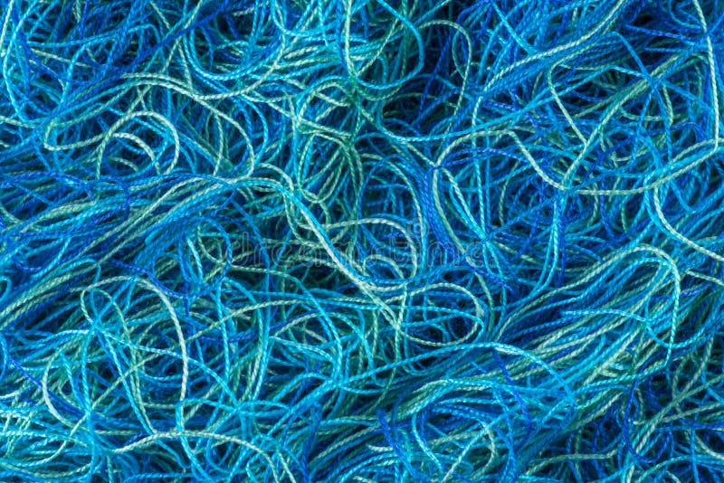 Tangled Wool Yarn Threads As Background Stock Image - Image of fiber ...