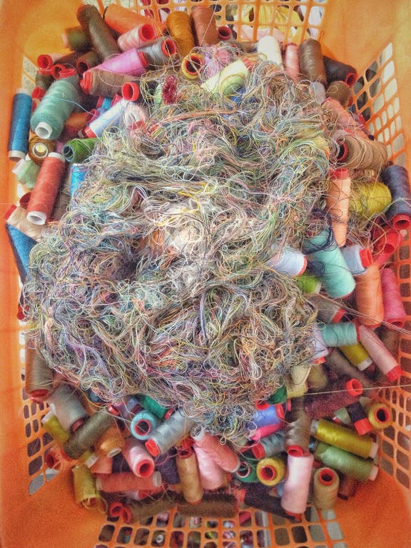 A tangled yarn stock photo. Image of view, activity, business - 96928108