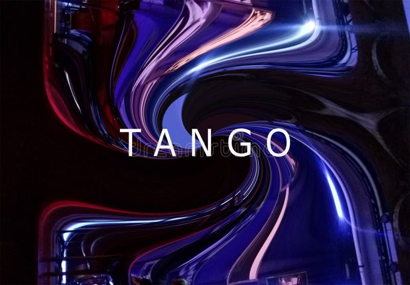 Tango Abstracto Del Backgroud Stock de ilustración - Ilustración de ...