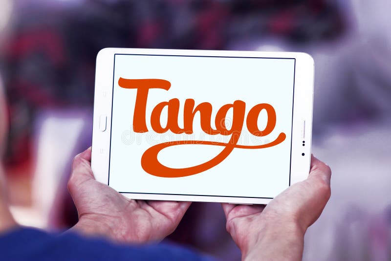 Tango application logo editorial image. Image of chat - 117007295