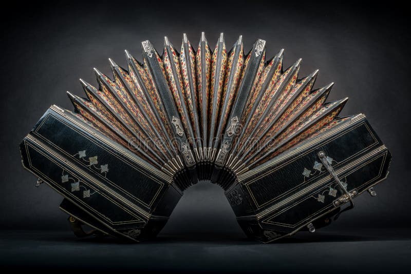 Bandoneon Argentine Tango Instrument Isolated Stock Photos - Free ...