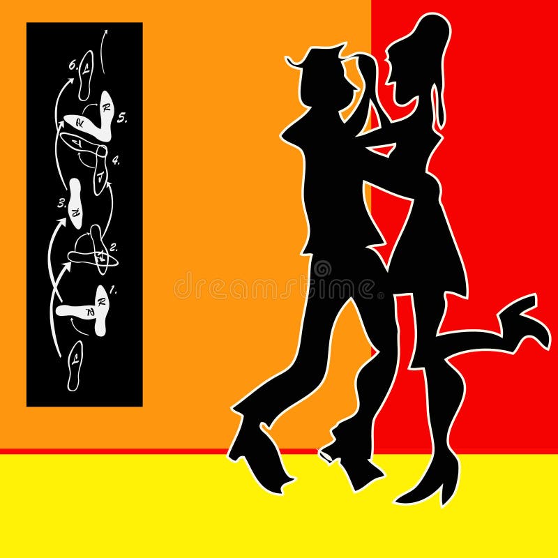 Tango Background stock vector. Illustration of female - 11164404