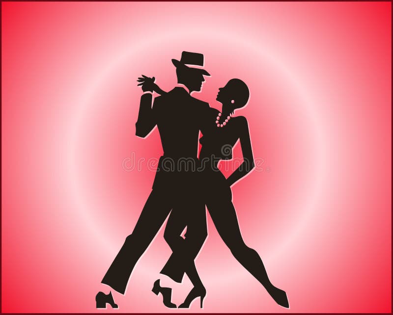 Tango Dance Couple Stock Illustration Illustration Of Couple 6932547