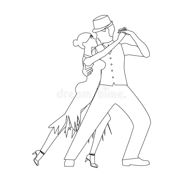 Tango Dance Stock Illustrations – 7,147 Tango Dance Stock Illustrations ...