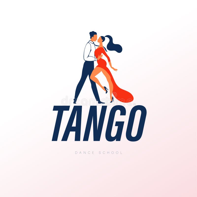 Tango Dance Studio, Lessons and Workshop Logo, Emblem Design Template ...
