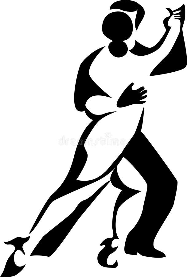 Tango stock vector. Illustration of passionate, heat - 36717292