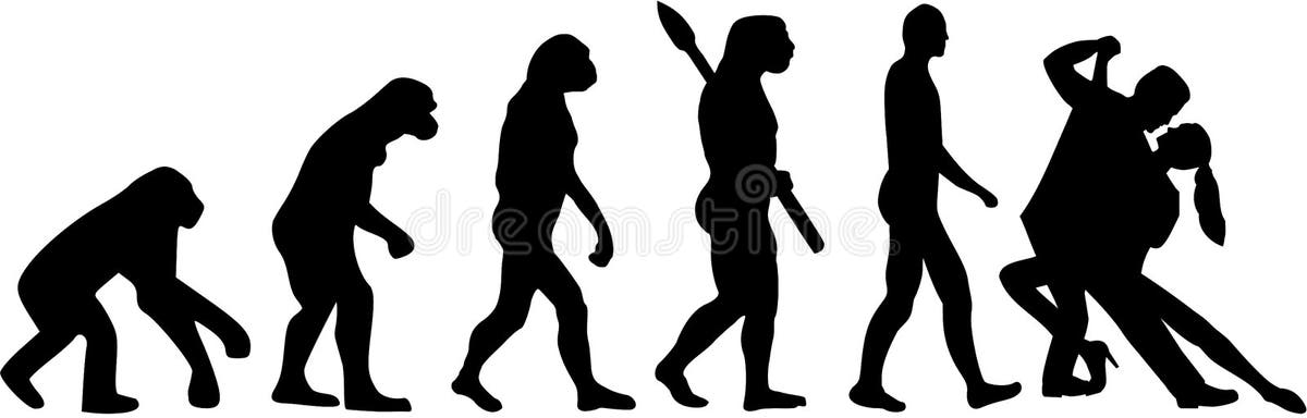 Dance Evolution Stock Illustrations – 1,008 Dance Evolution Stock ...