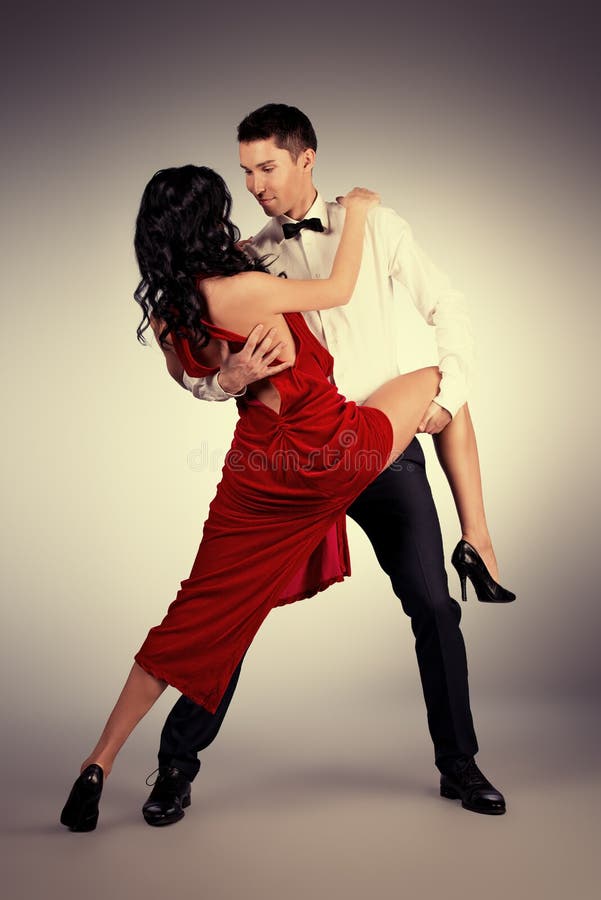 Tango dancers stock image. Image of beautiful, additional - 6250531