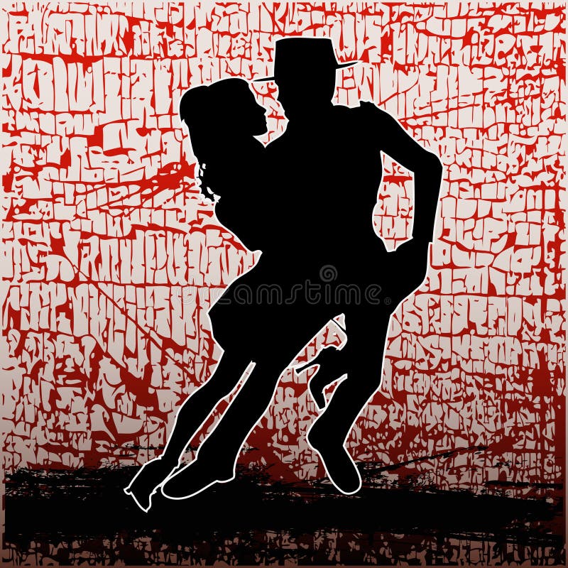 Tango Background stock vector. Illustration of female - 11164404