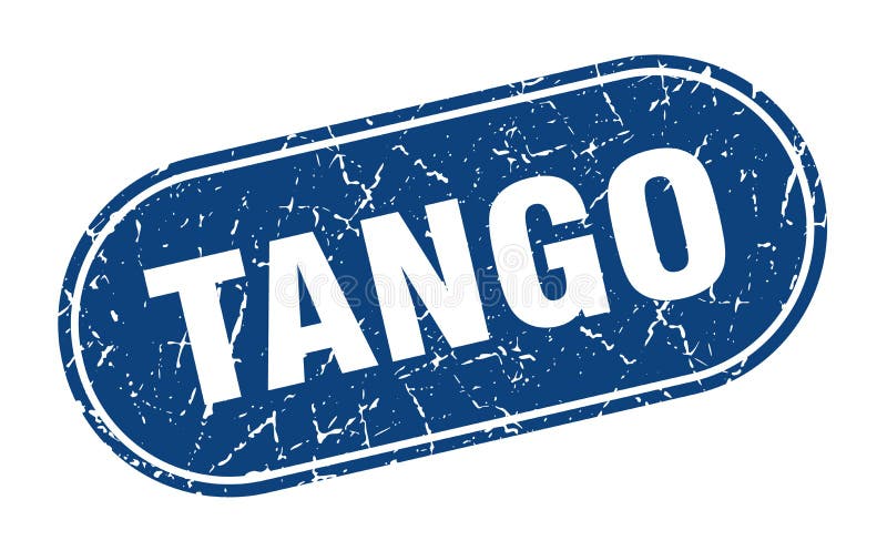 Tango Sign. Tango Circular Band Label. Tango Sticker Stock Vector ...