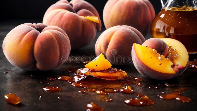 Tangy Elixir Exploring the Versatility of Peach Vinegar.AI Generated ... Tangy Elixir Exploring the Versatility of Peach Vinegar.AI Generated ...