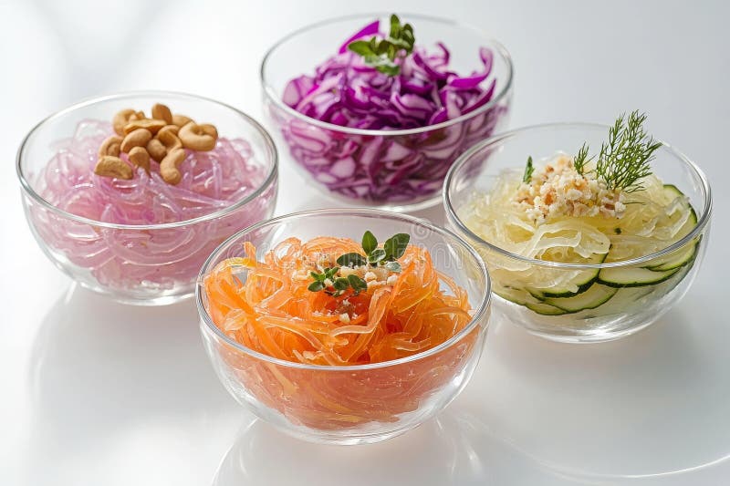 The Tangy and Spicy Flavor of Fermented Vegetables is Displayed on a ...