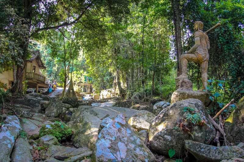 Tanim magic Buddha garden stock photo. Image of japan - 36519048