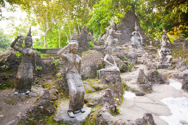 Tanim Magic Buddha Garden, Koh Samui Island Stock Photo - Image of ...
