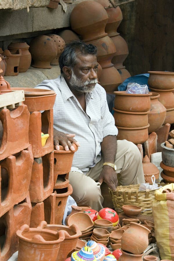 Terracotta Pots, Indian Handicrafts Fair at Kolkata Editorial Stock ...