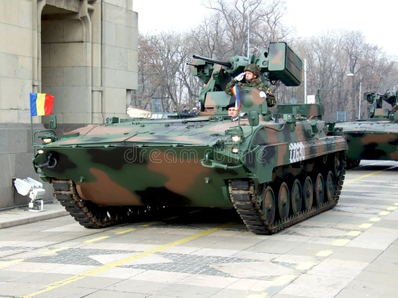 Romanian Tank TR 85M Bizonul Editorial Stock Image - Image of armour ...