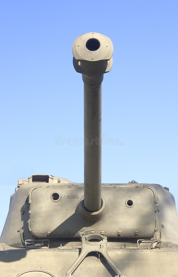 Tank gun stock photo. Image of deadly, machine, military - 6069142